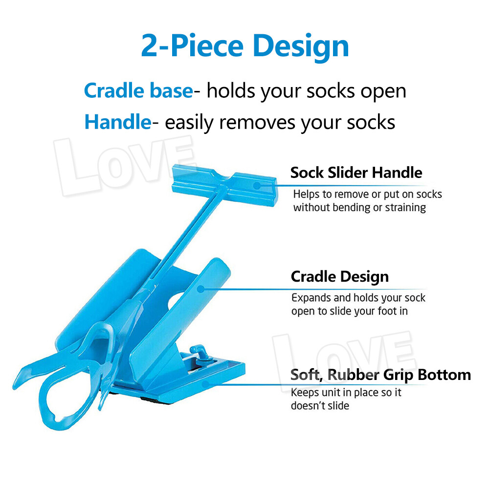 Sock Slider Creative Dressing Helper Easy On Easy Off Pulling Shoes Aid ...