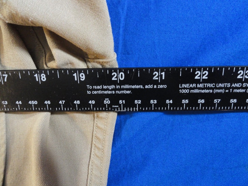 1958 VIETNAM WAR USMC MARINE CORPS TAN KHAKI LONG SLEEVE UNIFORM SHIRT ...