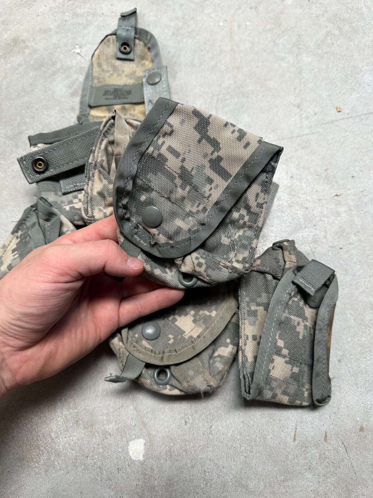 US Army Molle II Hand Grenade Pouch ACU UCP Digital Military Assault ...