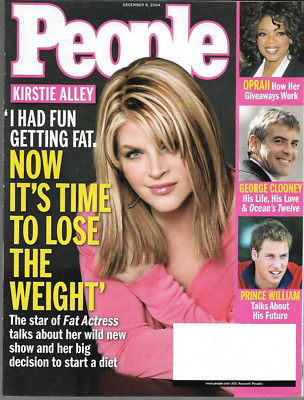 KIRSTIE ALLEY - PEOPLE Magazine Dec 6, 2004 - BRAND NEW - No Label | eBay