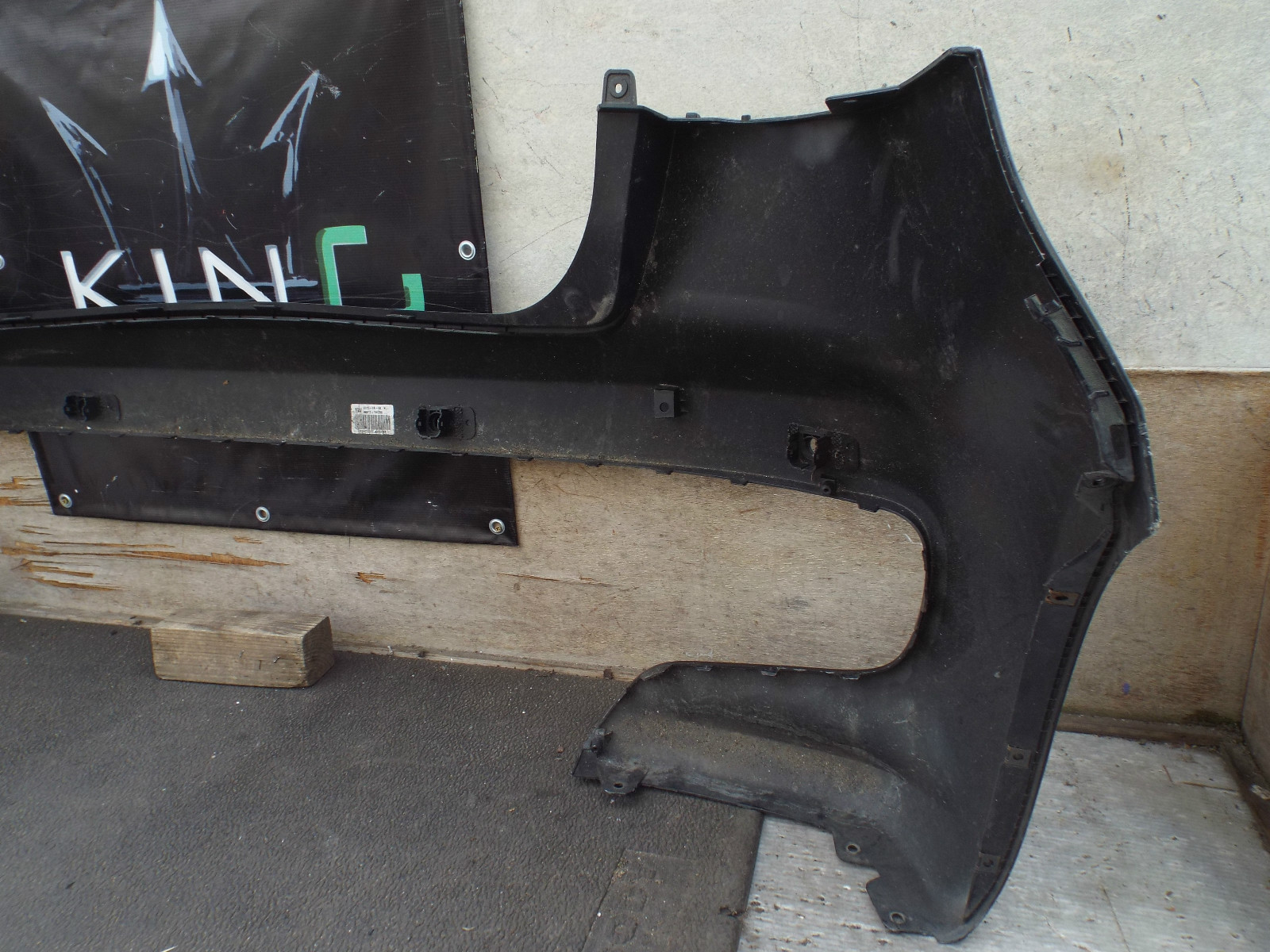 KIA RIO 2016 REAR BUMPER GENUINE BLACK (6590) 86611-1W700 | eBay