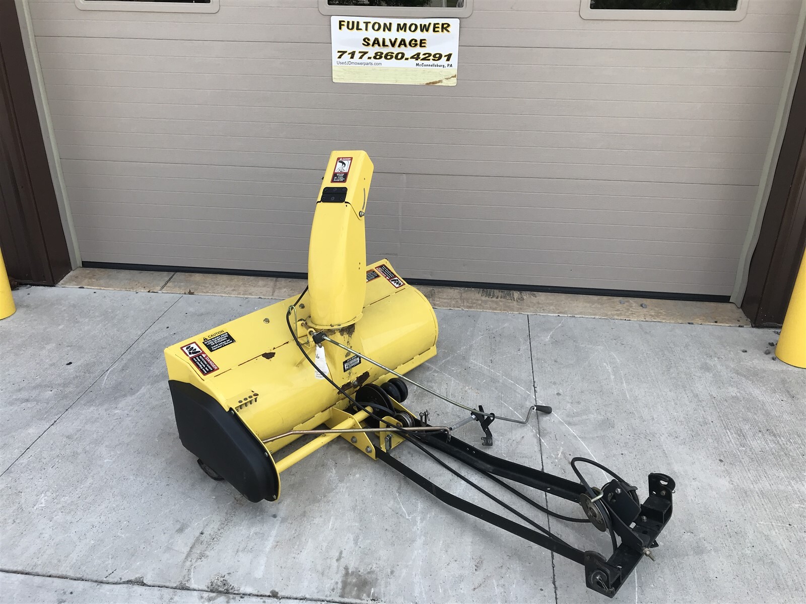 JOHN DEERE 42 SNOWBLOWER LX255 Lx266 Lx277 Lx279 Lx280 Lx289 Lx288 ...