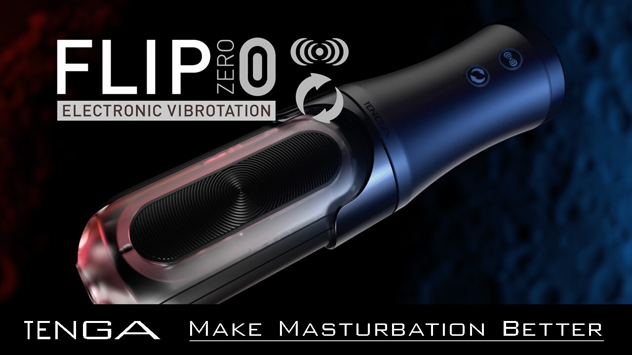 TENGA FLIP 0 EVR Reusable Male Masturbator w/Rotational Stimulation ...