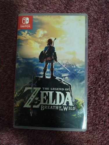The Legend Of Zelda Breath Of The Wild Nintendo Switch Game Case Only ...