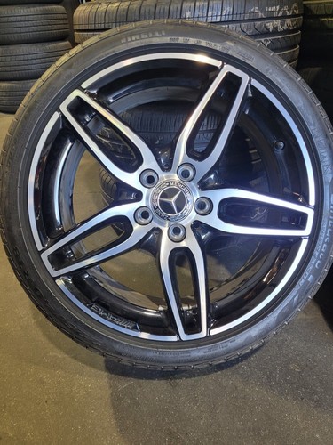 SET OF MBZ CLA - AMG 176-401-0700 WHEELS & TIRES 18" TAKE OFFS | eBay