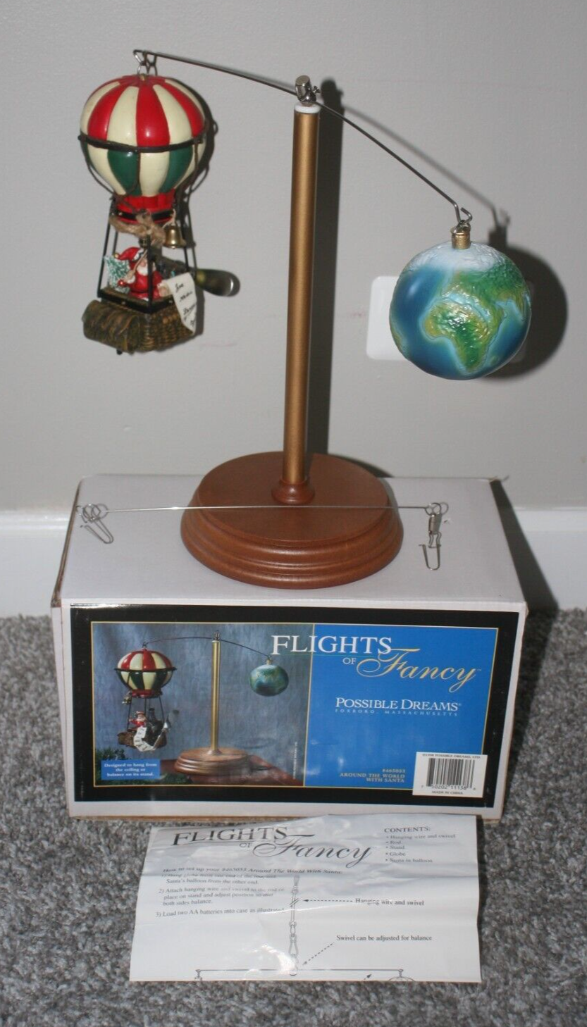 HTF Vtg Possible Dreams Flights of Fancy Santa Drops in Complete for ...