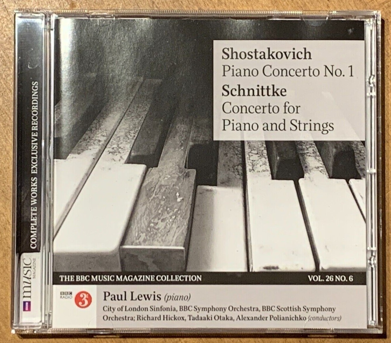Shostakovich Piano Concerto No.1 PAUL LEWIS NICHOLAS BETTS RICHARD ...