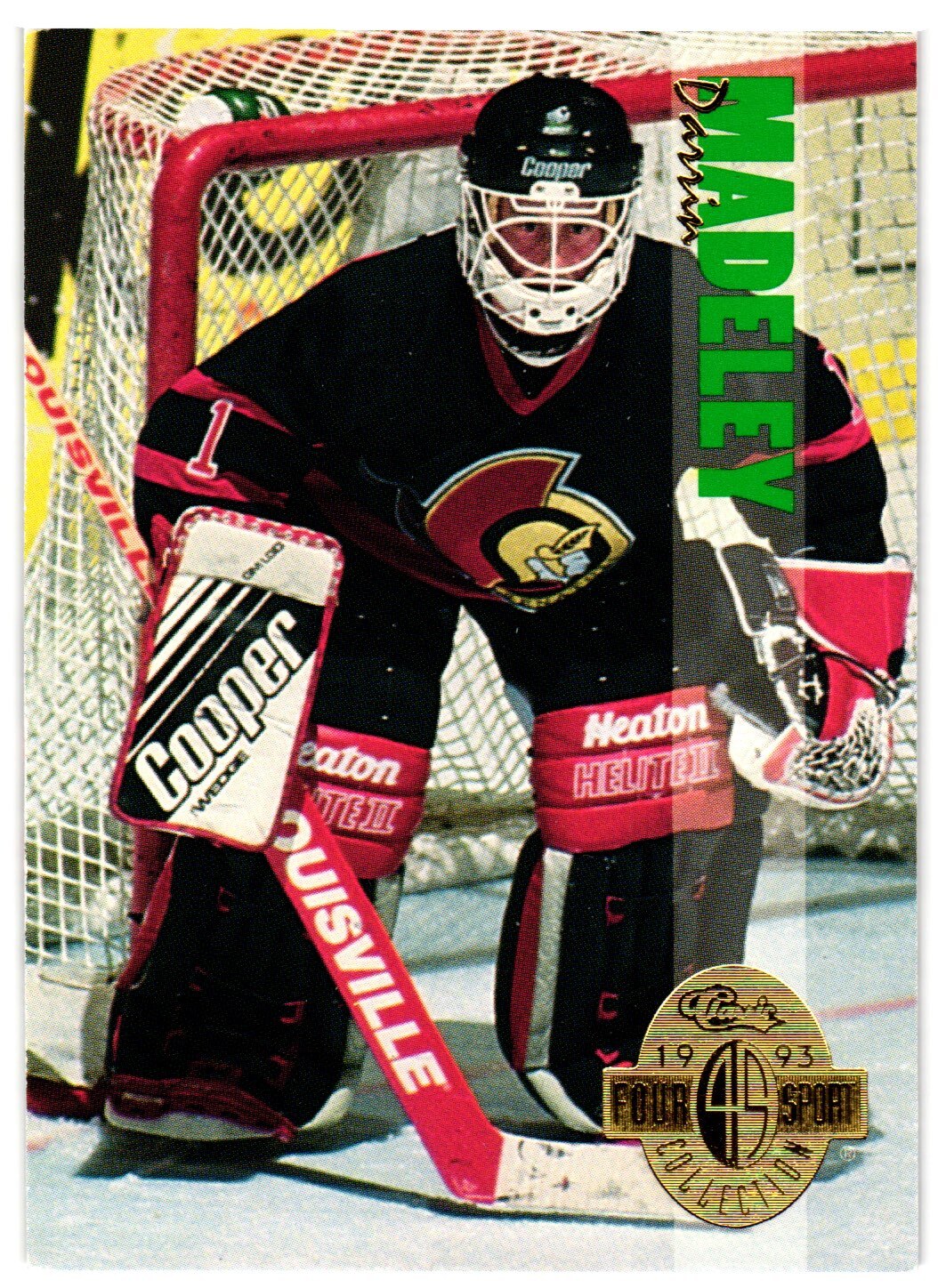 1993 Classic Four Sport #239 Darrin Madeley New Haven Senators | eBay