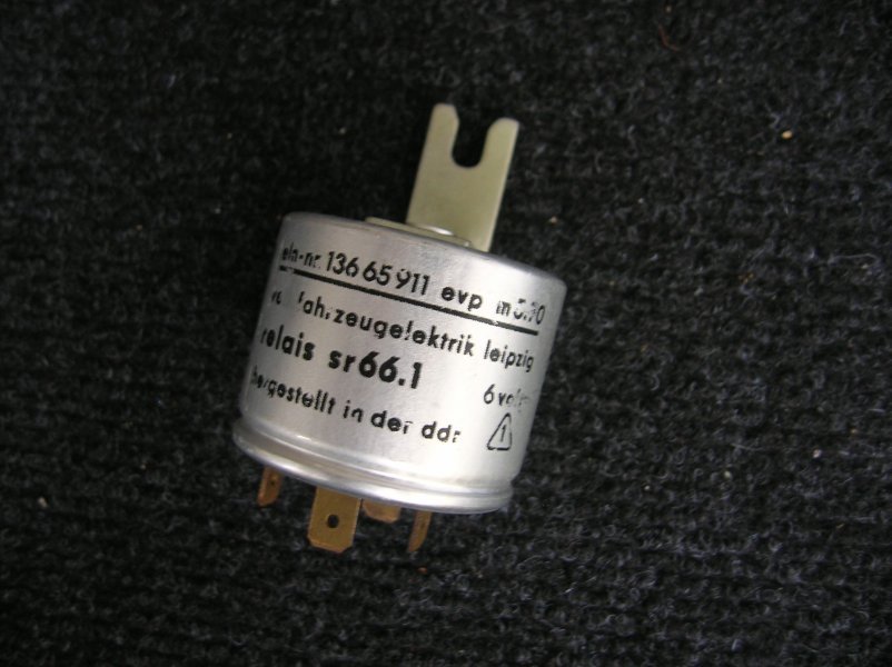 6 VOLT RELAI FOR FOG LAMP LIGHT FANFARE HORN 6V RELAIS VW T1 BUG COX | eBay