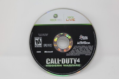 Call of Duty 4 Modern Warfare Microsoft Xbox 360, Disc Only | eBay