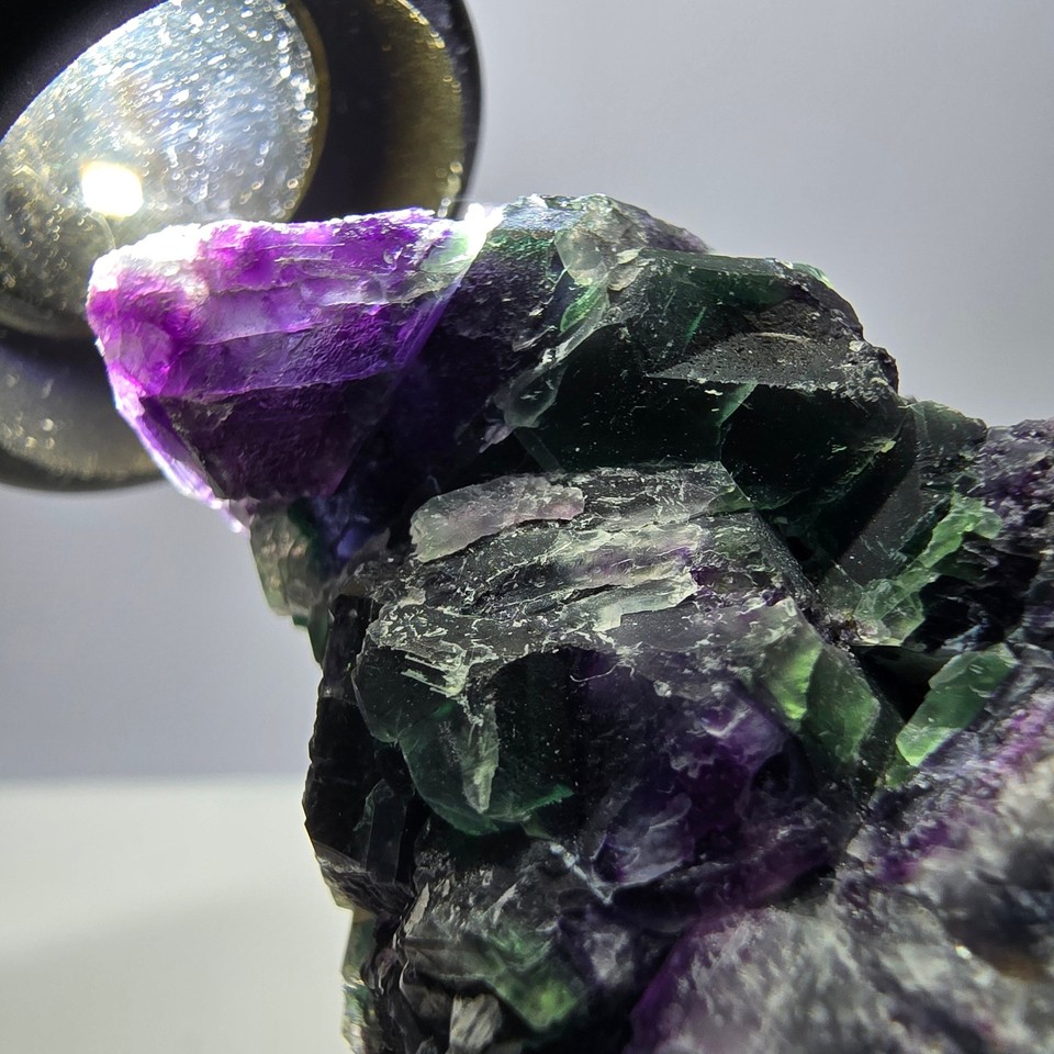 Large Fluorite Cube Specimen, green purple zonal Erongo Namibia 105*68 ...
