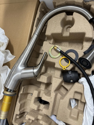 Kohler Pull-Down Kitchen Faucet - Stainless Steel - Open Box (As ...