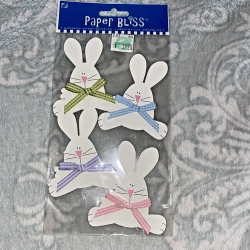 EASTER Bunny Bunnies Rabbit Spring Paper Bliss Stickers 48492922929| eBay