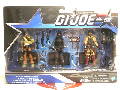 GI Joe Action Figure 50th ROCK Rampage Alpine Shock Trooper Rock VIPER ...