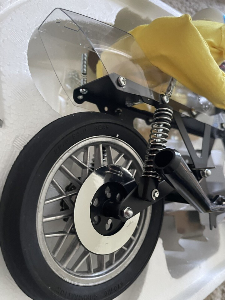 RARE 1979 MOTORCYCLE RC GRAUPNER KRAFT SYSTEMS KYOSHO ELECK RIDER W/Box ...