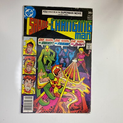 Comic Book Shade the Changing Man # 2 DC 1977 | eBay