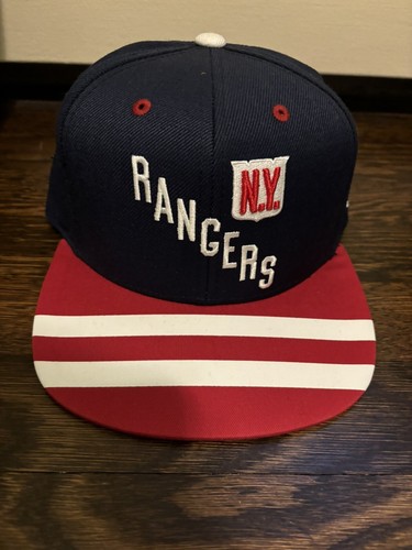 NHL New York Rangers Premier SnapBack Youth Hat New | eBay