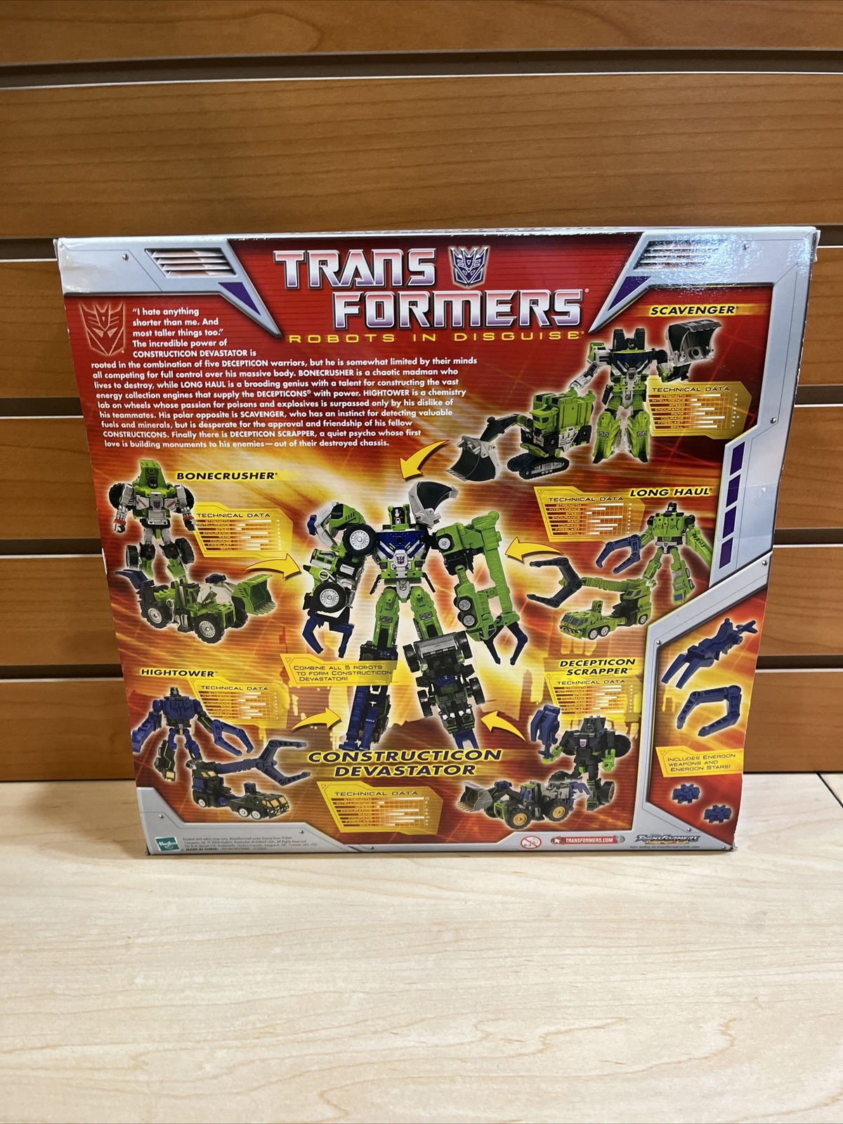 Hasbro Transformers Constructicon Devastator 5-Pack Action Figure for ...