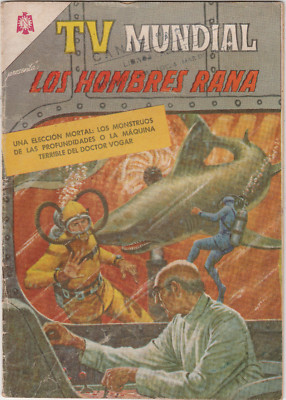 TV MUNDIAL 68 HOMBRES RANA ENERO 1966 NOVARO SERIE CLASICA MEXICAN ...