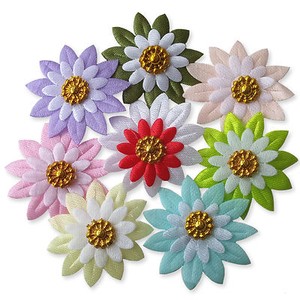 10pcs FLOWER Floral Embellishments Scrapbooking Cardmaking Craft ...