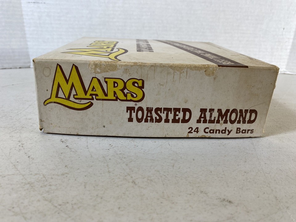 Mars Toasted Almond Candy Bars Vintage Box 9D43 | eBay
