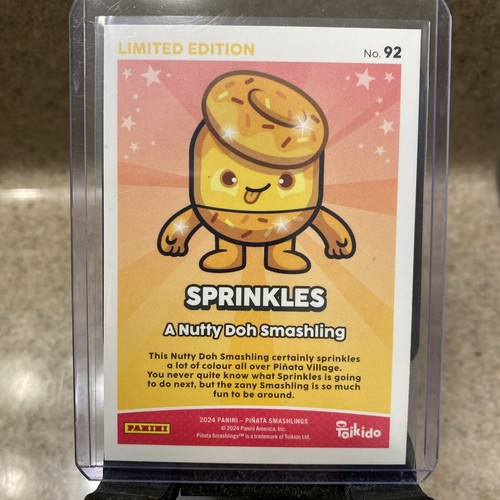 2024 PANINI PIÑATA SMASHLINGS SERIES 1 RARE GOLD SPRINKLES LIMITED ED ...
