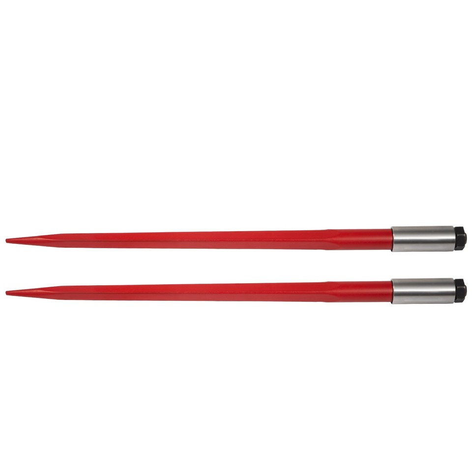 2pcs Hay Bale Spear 39" 3000 lbs Capacity Spike Fork for Tractors ...
