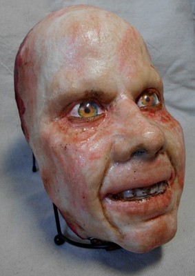 Horror Props - Corpse Face with eyes Dead Body Parts Halloween movie fx ...