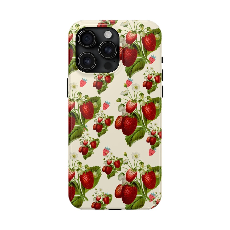 Cute Strawberry Phone Case, Summer Phone Case, Fruit Phone Case, Mom ...