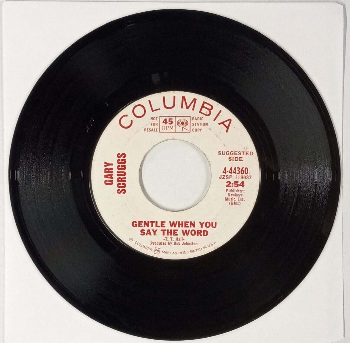 Gary Scruggs: Gentle When You Say The Word / I Need Someone (So Do You ...