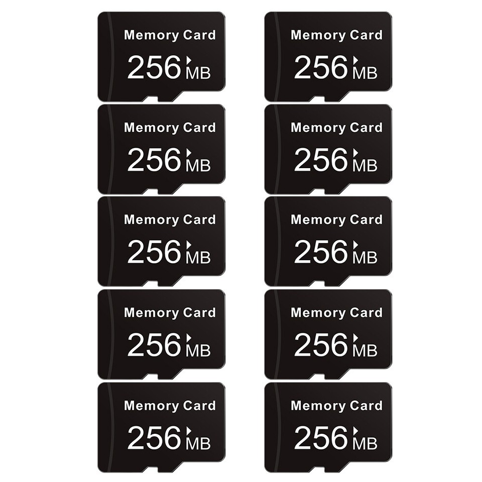 Micro SD Card 256MB Lot pack | Class 4 | Universal | Less than 1GB ...