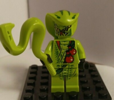 Lego Ninjago Lasha Green Snake Minifigure with Snake Weapon (B) | eBay