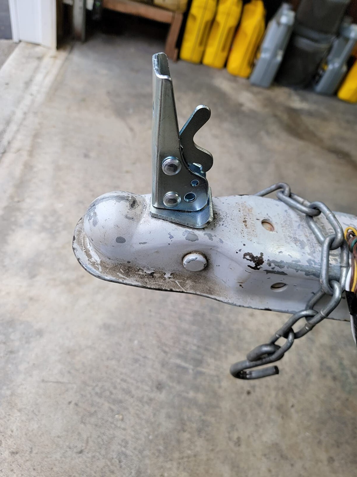 2" Posi-Lock Coupler Latch For Straight-Tongue Couplers Trailer Hitch ...