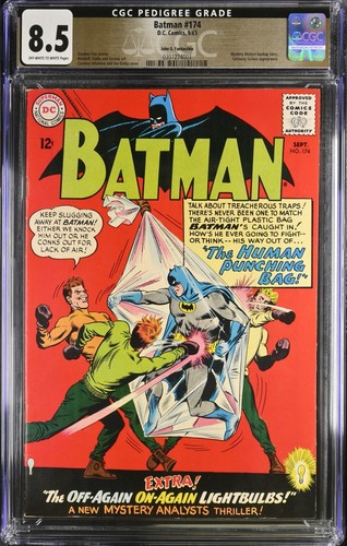 1965 Batman 174 CGC 8.5 Pedigree | eBay