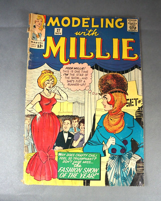 Modeling with Millie #27 Marvel Comics Nov 1963 | eBay