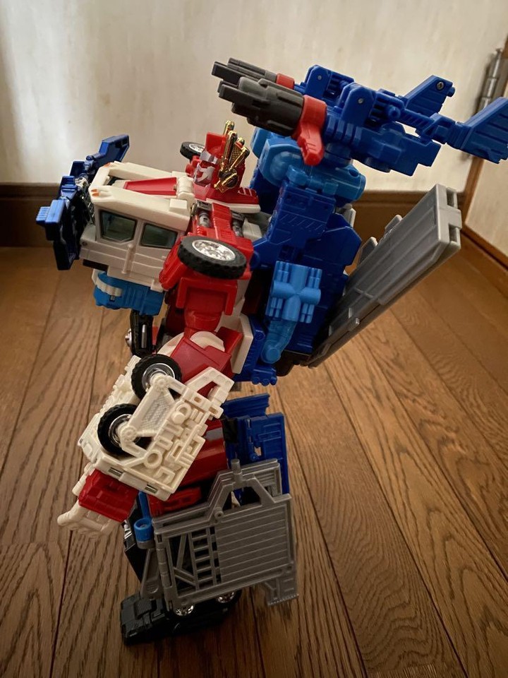 Transformers Car Robot Godfire Convoy Omega Prime Figure | eBay UK