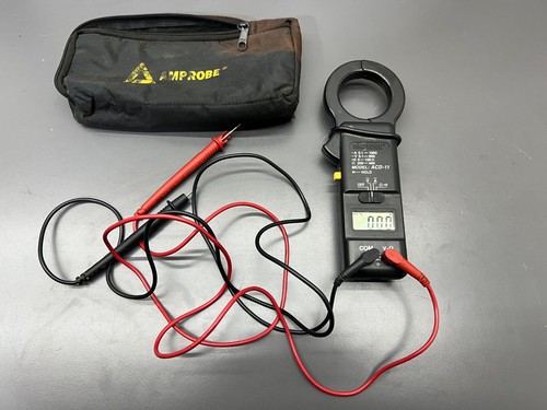 (R) AMPROBE ACD-11 DIGITAL CLAMP-ON VOLT/AMP/OHMMETER WITH POUCH ...