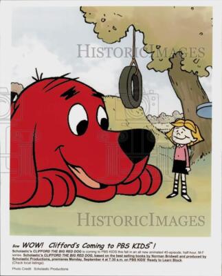 Press Photo Animation from "Scholastic's Clifford The Big Red Dog ...