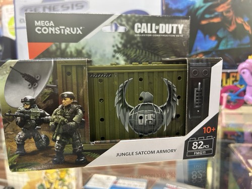 Mega Construx Call Of Duty Jungle Satcom Armory Set 82 pcs FMG11 ...