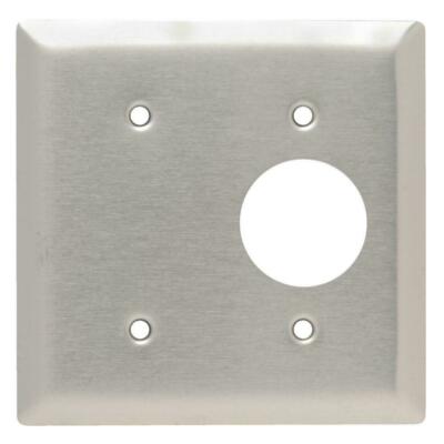 Legrand Pass & Seymour 302/304 2 Gang 1 Single Stainless Steel wall ...
