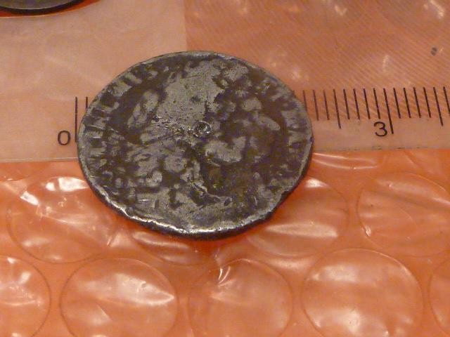 1692 William and Mary Large Busts TIN Farthing Clear Date Extremely ...