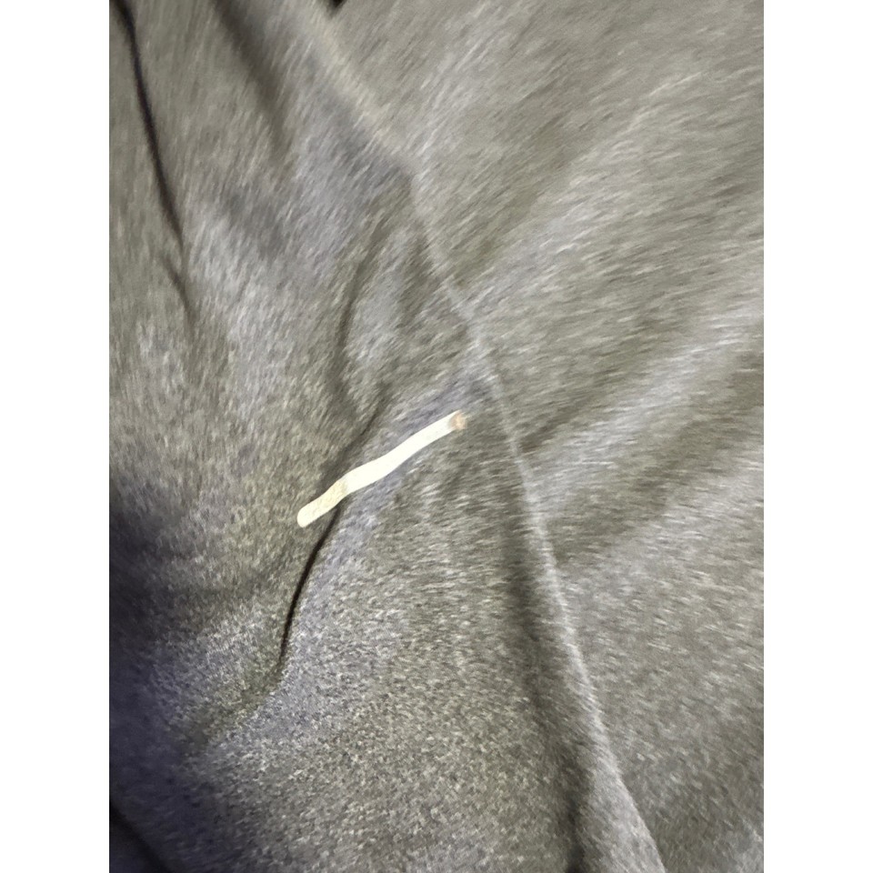 Nike Running Dri-FIT Quarter Zip Pullover Gray Neon Yellow Mens Large L ...