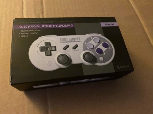 8bitdo SN30 SNES Pro Bluetooth Gamepad Controller Discontinued Rare | eBay