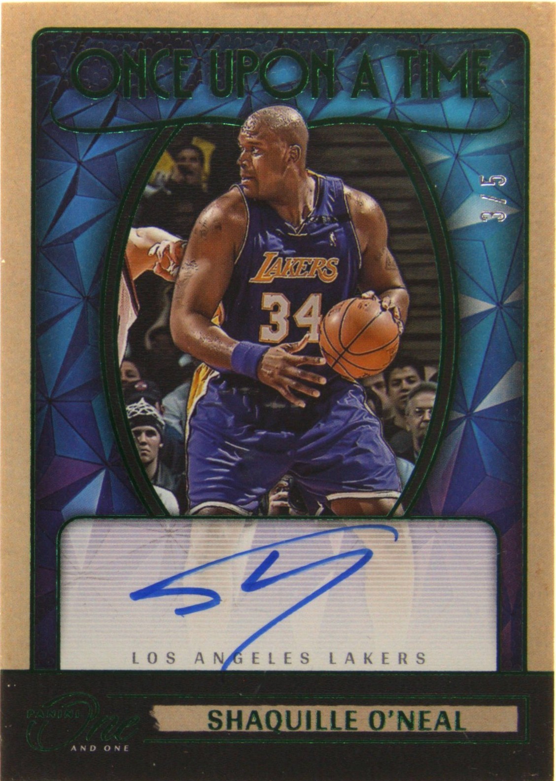 2024-25 Panini One and One - Once Upon a Time Signatures Shaquille O ...