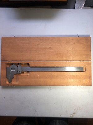 Starrett No 122 12” Vernier Calipers Inside/Outside Veniers In Original ...