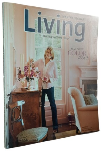 Our First Color Issue Martha Stewart Living Magazine May 2007 | eBay