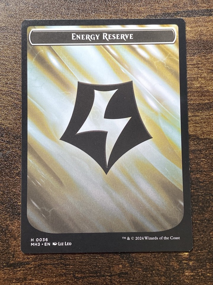 Phyrexian Germ / Energy Reserve Double Sided Token Modern Horizons 3 ...