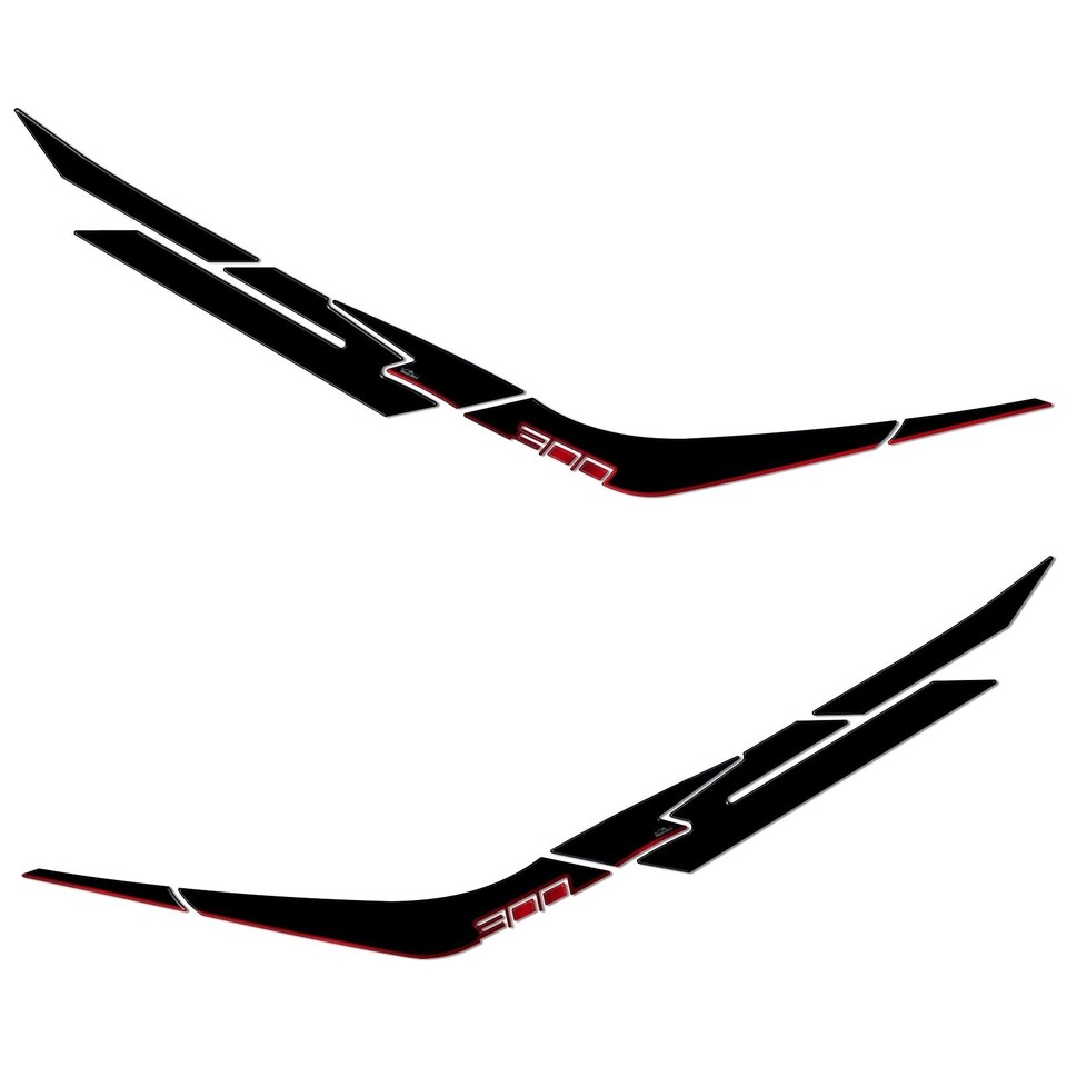 Stickers 3D Side Compatible for Scooter Kymco x-Town 300 I ABS 2020 ...