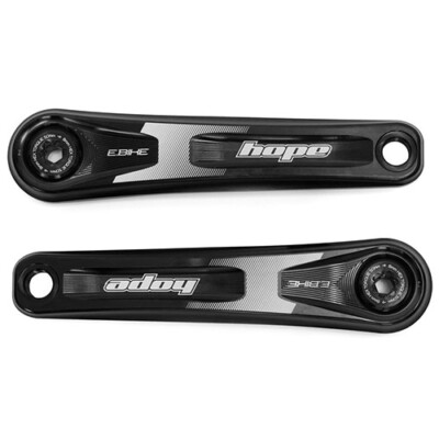 Hope E-Bike Crankset 155mm Crank Arms Specialized Offset - Black ...