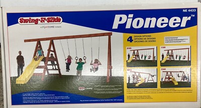 SWING-N-SLIDE Pioneer 4 Design Option Do-It-Yourself Play Set Kit ...